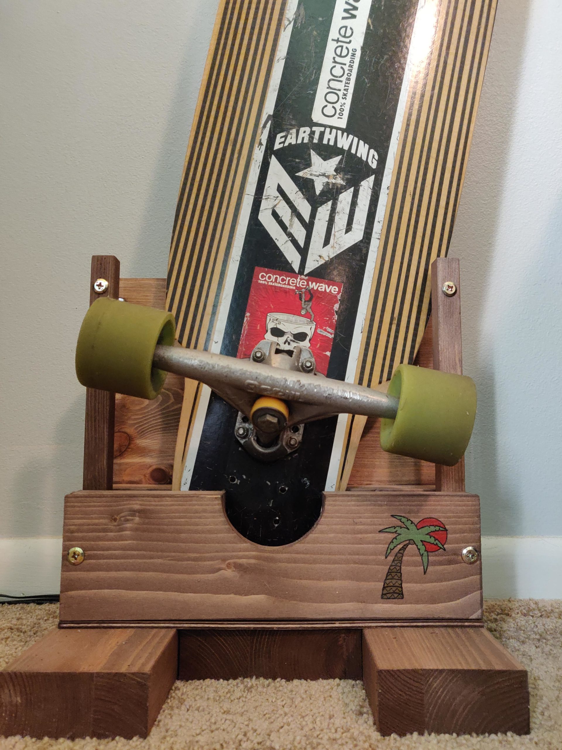 Palm Industry Longboard Stand Review - Longboard Envy